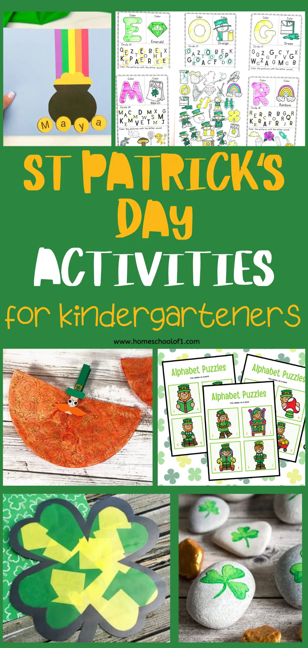 23 St Patrick's Day Activities for Kindergarten