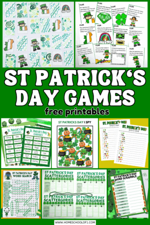 17 St Patrick's Day Free Printable Games