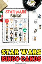 Free Star Wars Bingo Printable Game for Kids
