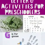 Letter G Activities for Preschoolers | Crafts & Free Worksheets