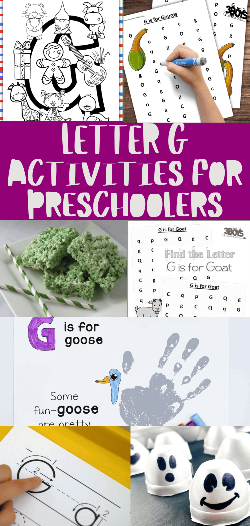 Letter G Activities for Preschoolers | Crafts & Free Worksheets