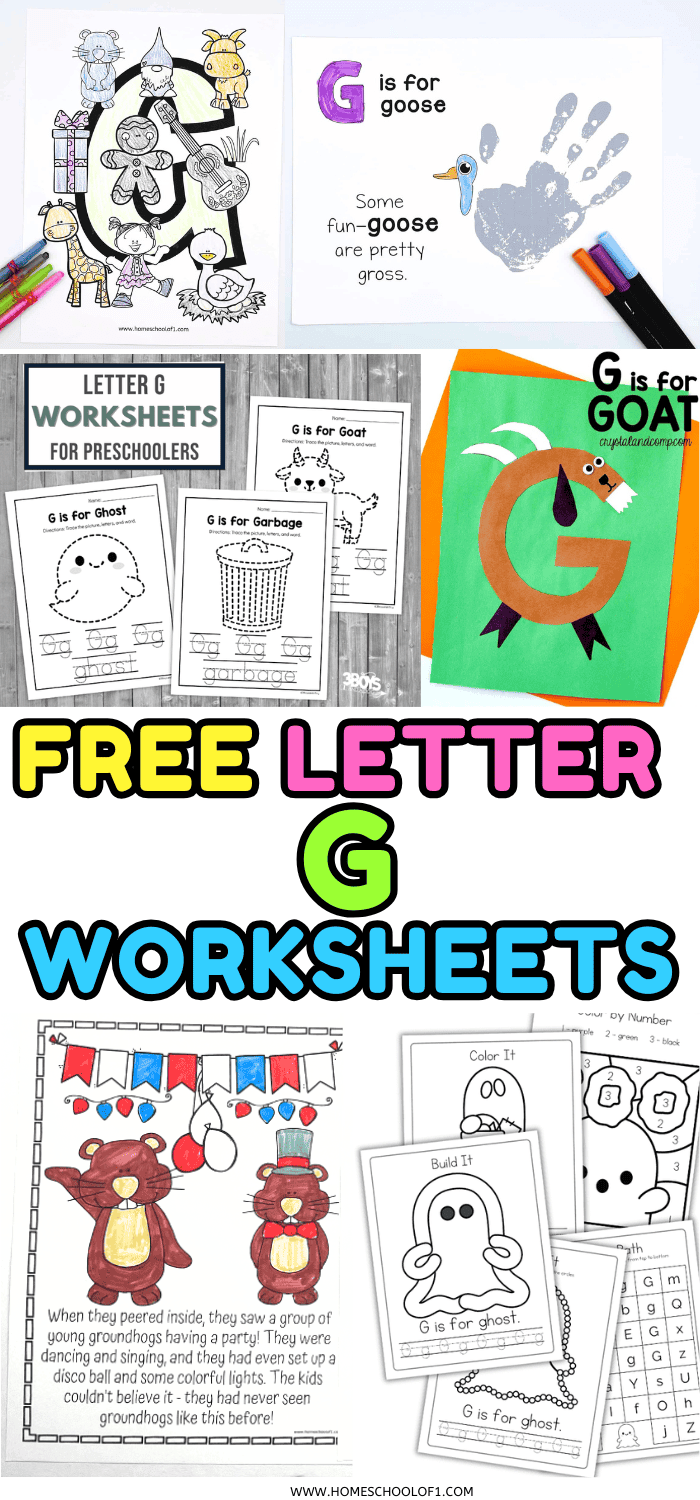 Letter G Activities for Preschoolers | Crafts & Free Worksheets