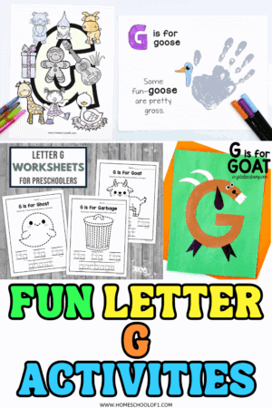 Letter G Activities for Preschoolers | Crafts & Free Worksheets