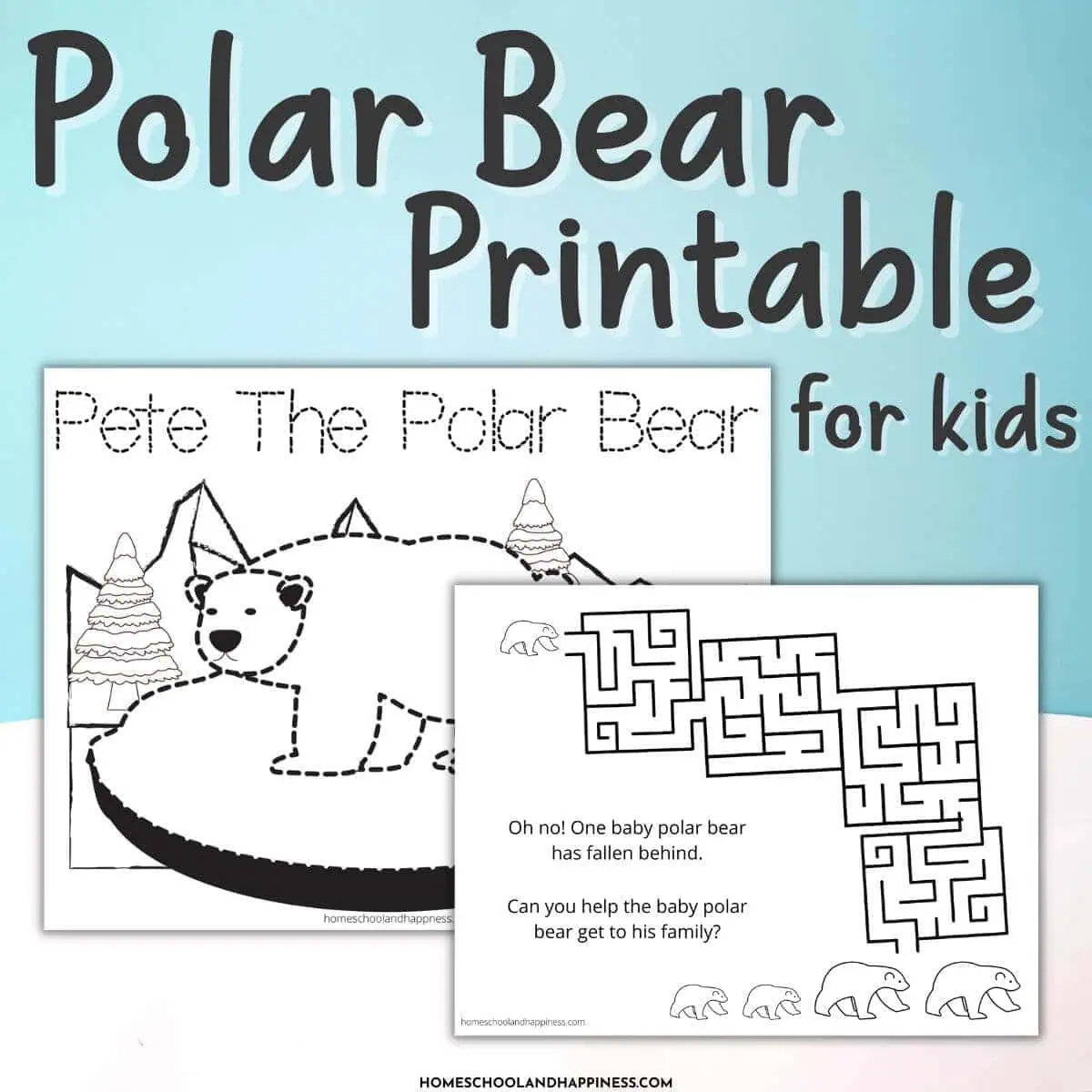 17 Free Polar Bear Activities For Arctic Fun