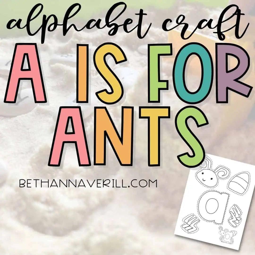 12 Free Ant Activities for Kindergarten