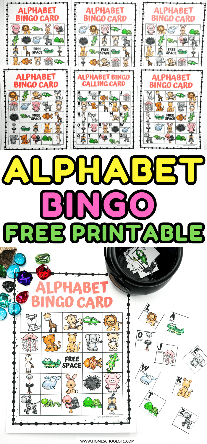 Free Alphabet Bingo Printable | Fun Letter Learning Game