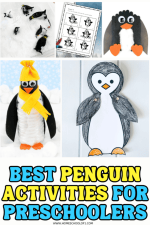 Penguin Activities for Preschoolers | Crafts & Printables