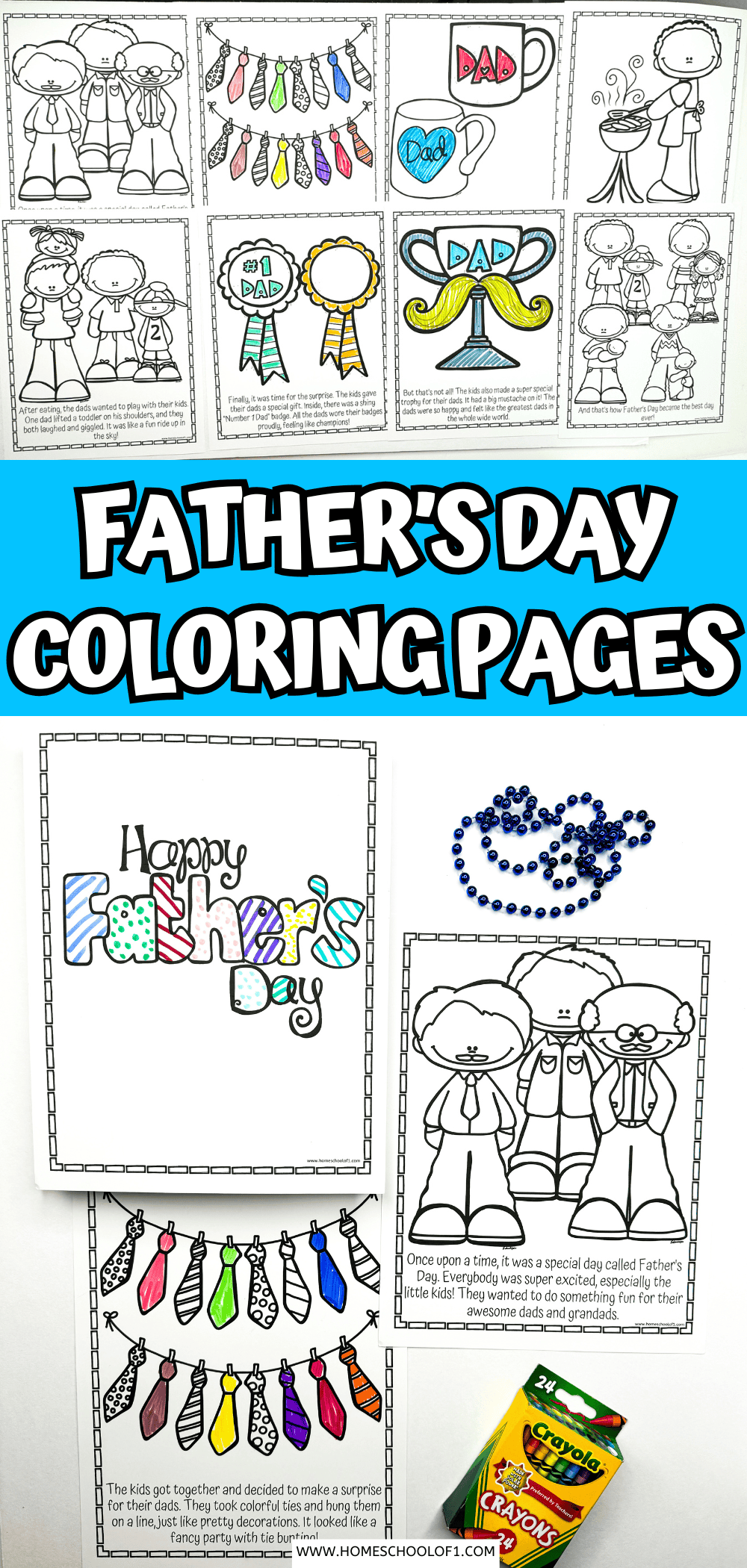 Free Printable Father's Day Coloring Pages