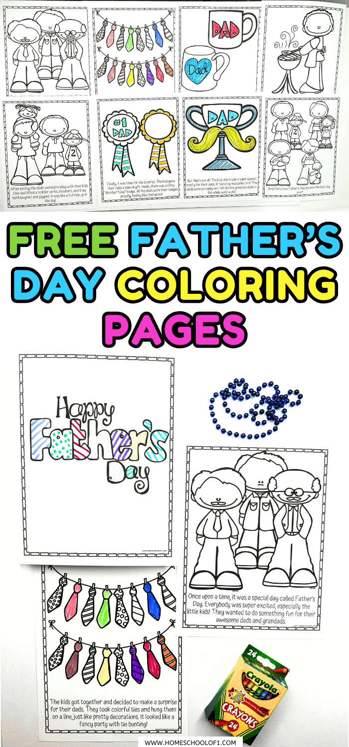Free Printable Father's Day Coloring Pages