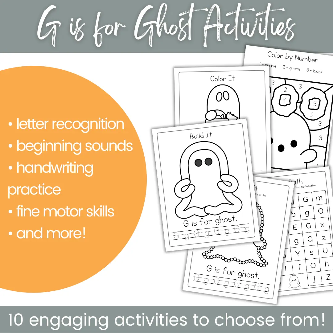 15 Fun Letter G Activities for Preschoolers