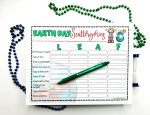 Earth Day Scattergories Printable Game (Free PDF)
