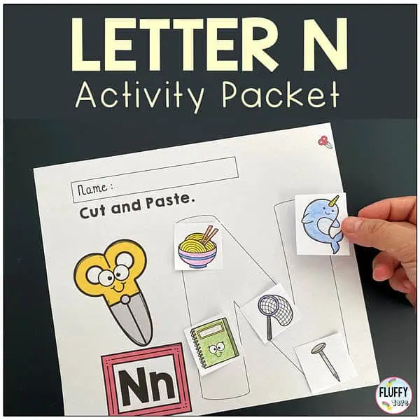 15 Letter N Activities for Preschool (Crafts & Worksheets)