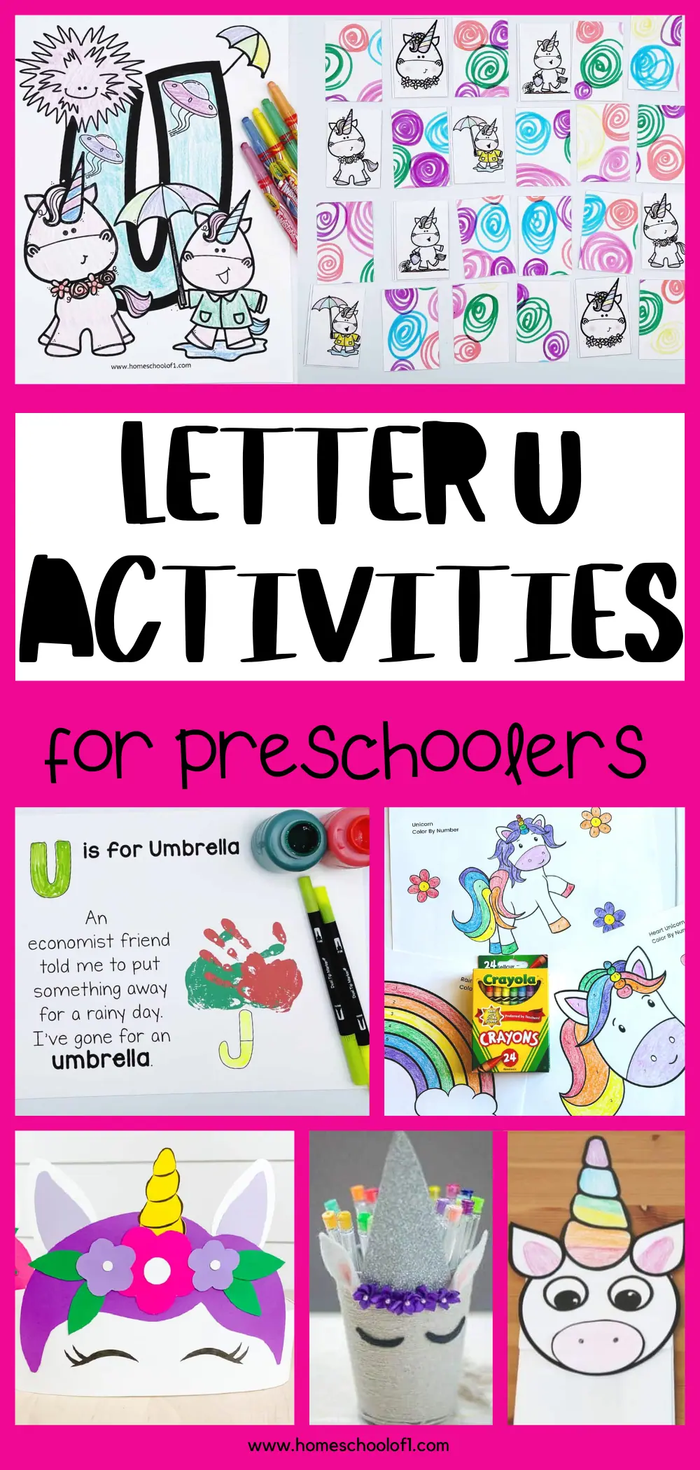 Letter U Activities For Preschoolers | Free Printables & Crafts