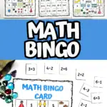 Free Math Bingo Printable (Addition & Subtraction 1-10)