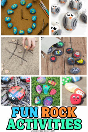 16 Rock Activities for Preschoolers with Free Worksheets