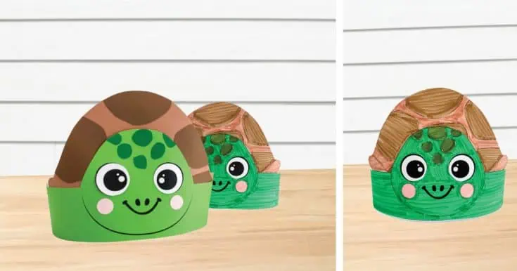 Turtle Activities for Preschoolers with Worksheets and Crafts