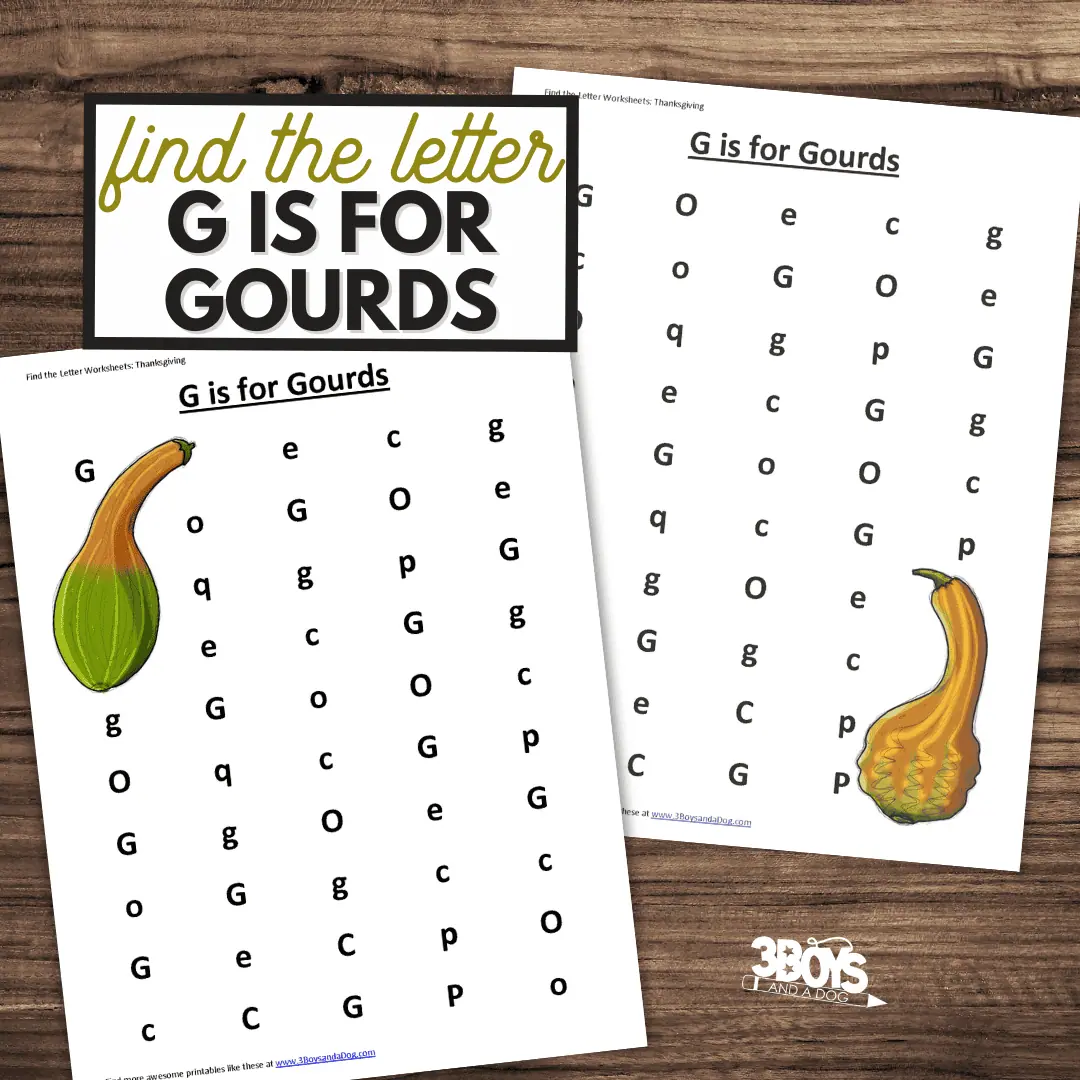 15 Fun Letter G Activities for Preschoolers