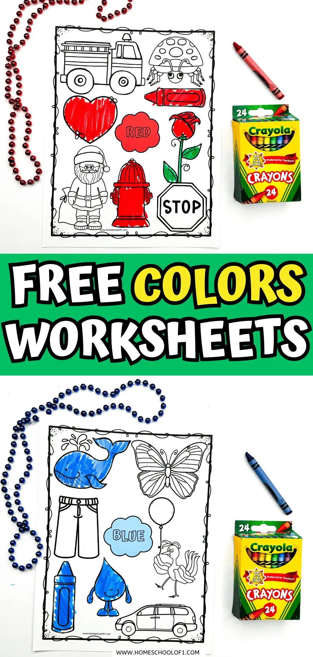 Fun & Free Colors Worksheets for Preschool Learning