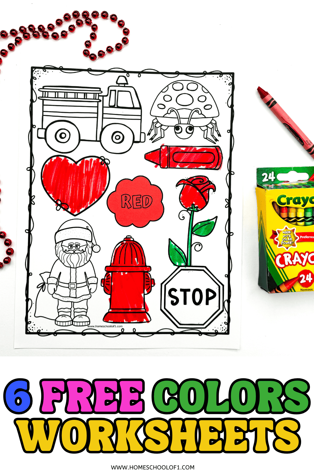 Fun & Free Colors Worksheets for Preschool Learning