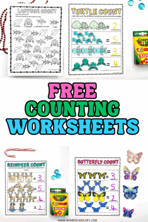 31 Free Printable Counting Worksheets | Count to 10