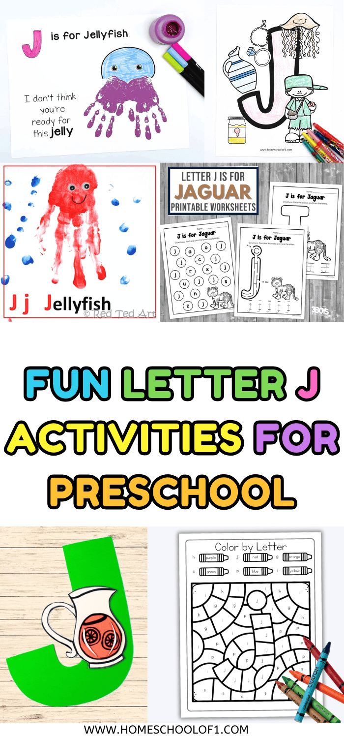 17 Letter J Activities for Preschoolers