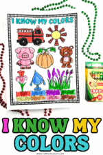 Free I Know My Colors Worksheet | Fun Color Learning