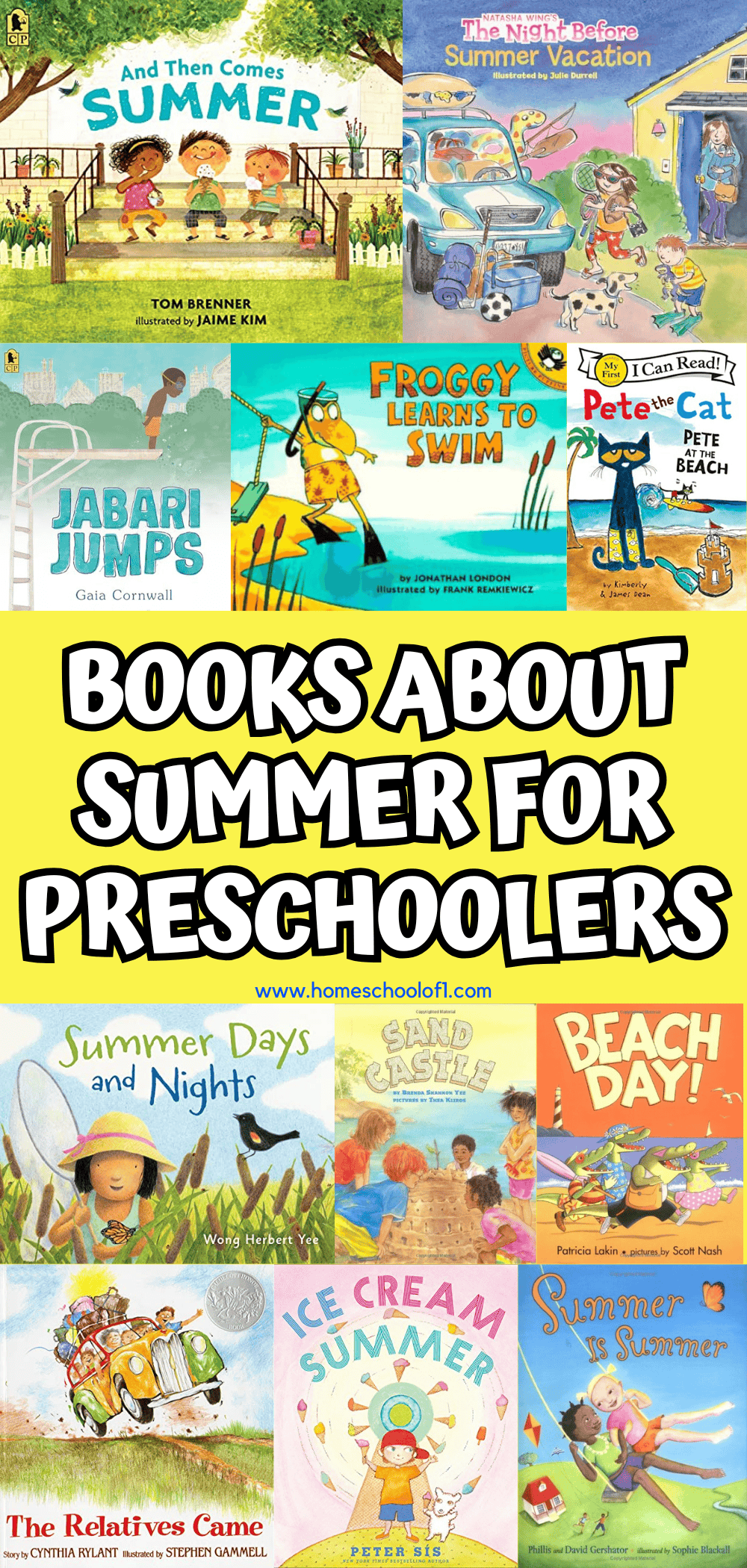 25 Best Books About Summer for Preschoolers