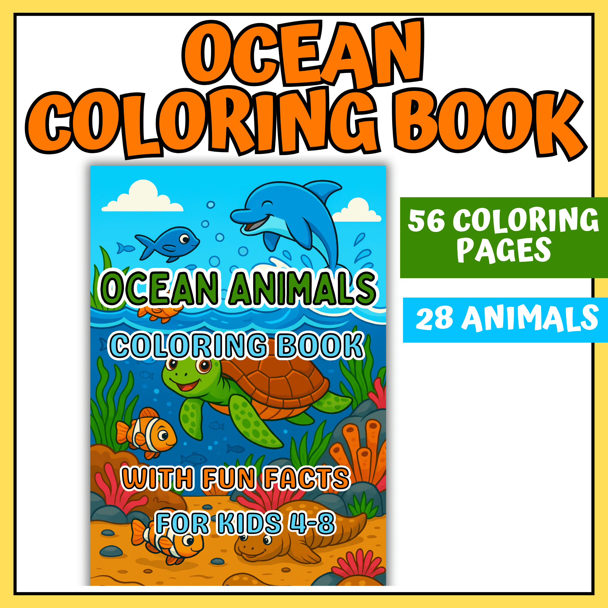Free Sea Turtle Life Cycle Coloring Page