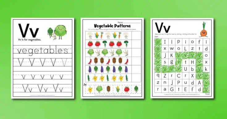 17 Letter V Activities For Preschoolers