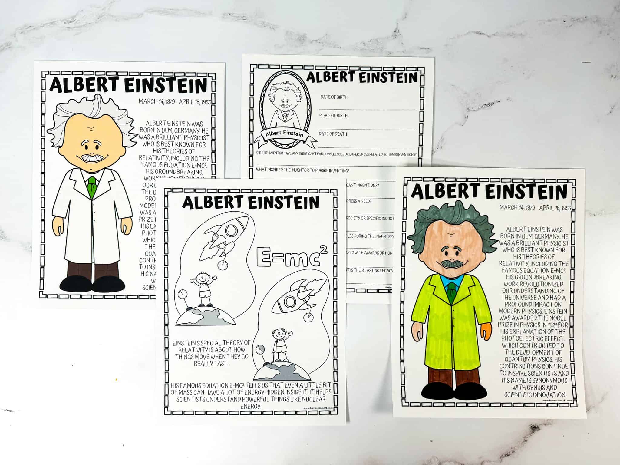 Famous Inventors and Inventions Worksheets