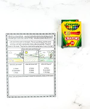 Free Summer Reading Worksheets for Early Learners