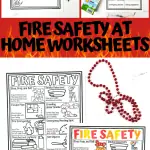 Free Home Fire Safety Worksheet For Kids