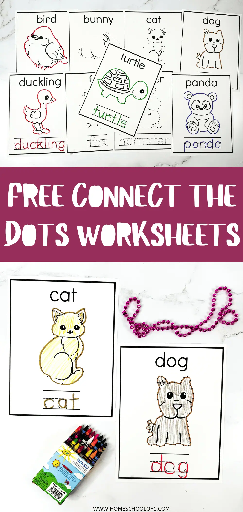 9 Free Connect the Dots Worksheets