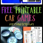 19 Free Printable Road Trip Games