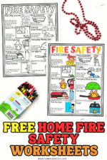 Free Home Fire Safety Worksheet For Kids
