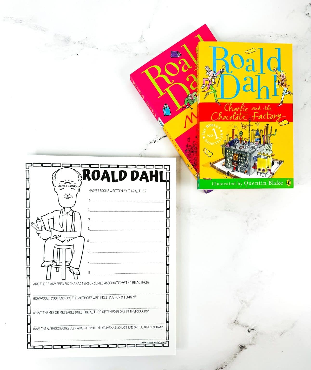 Roald Dahl Author Study