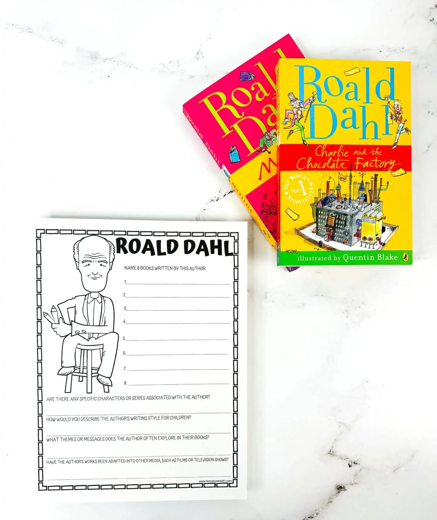 Roald Dahl Author Study
