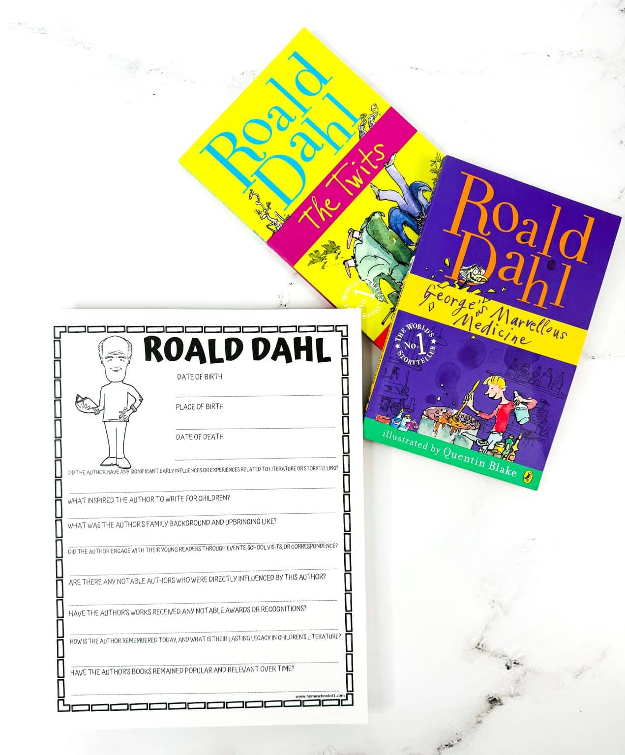 Roald Dahl Author Study