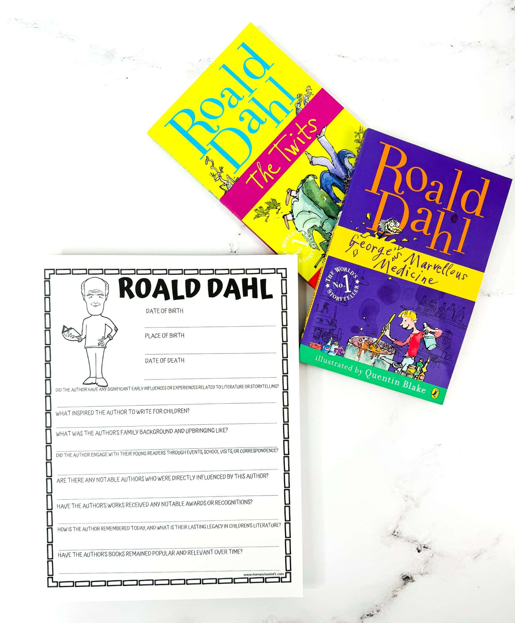 Roald Dahl Author Study