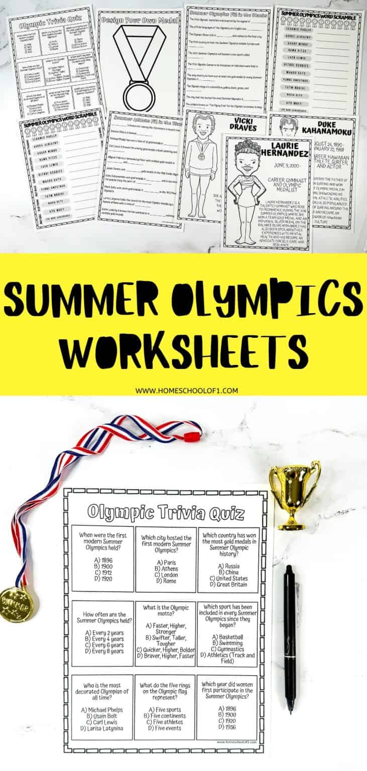 Ultimate Summer Olympics Worksheet For Kids