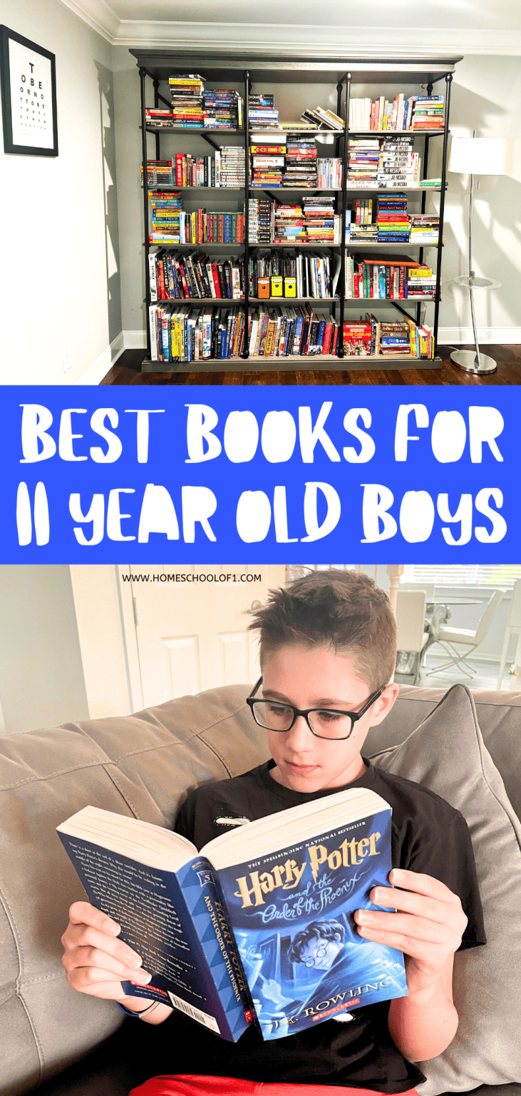 Best Books for 11 Year Old Boys (Including Favorite Book Series)