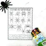 Spider Worksheet for Kids (Identify Different Types of Spiders)
