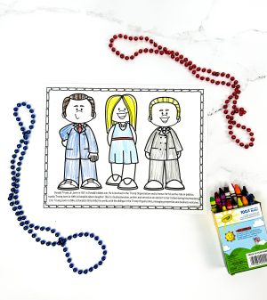 Donald Trump Coloring Pages and Worksheet for Kids