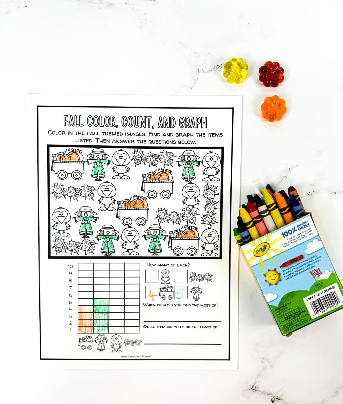 Free Fall Graphing Worksheets