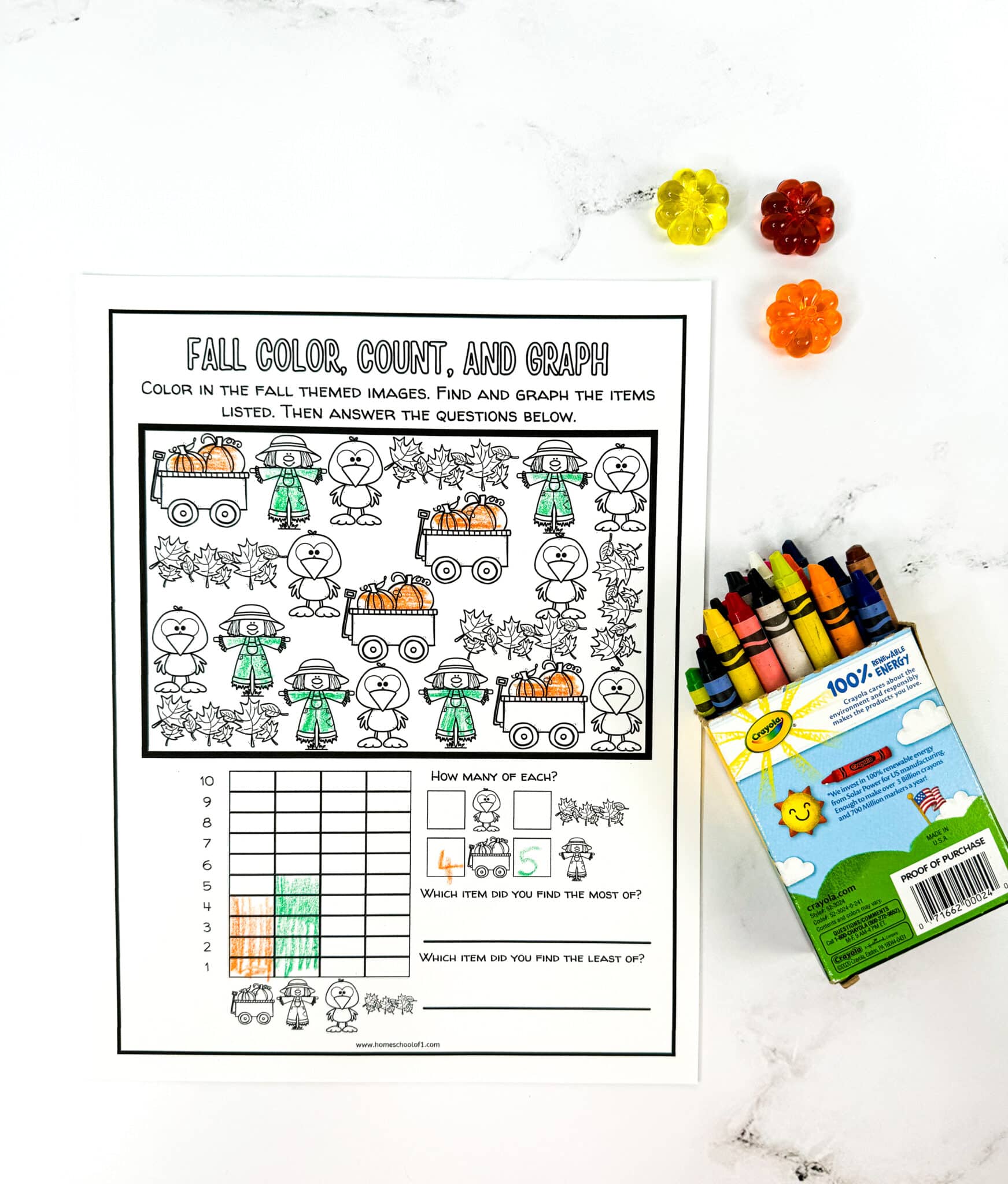 Free Fall Graphing Worksheets