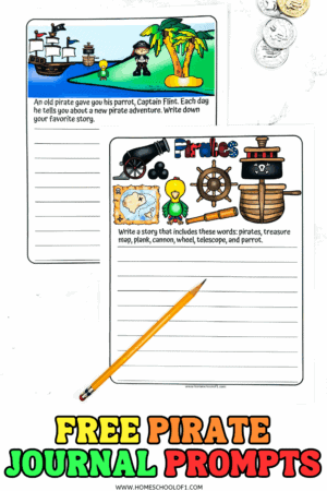 Free Pirate Writing Prompts