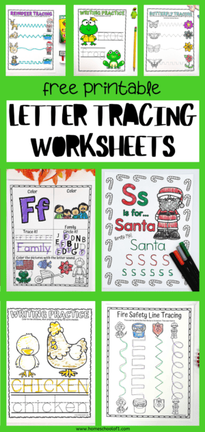 34 Free Tracing Worksheets to Build Preschool Writing Skills