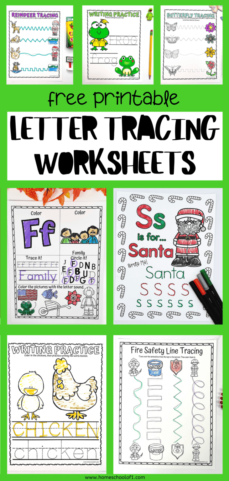 34 Free Tracing Worksheets to Build Preschool Writing Skills