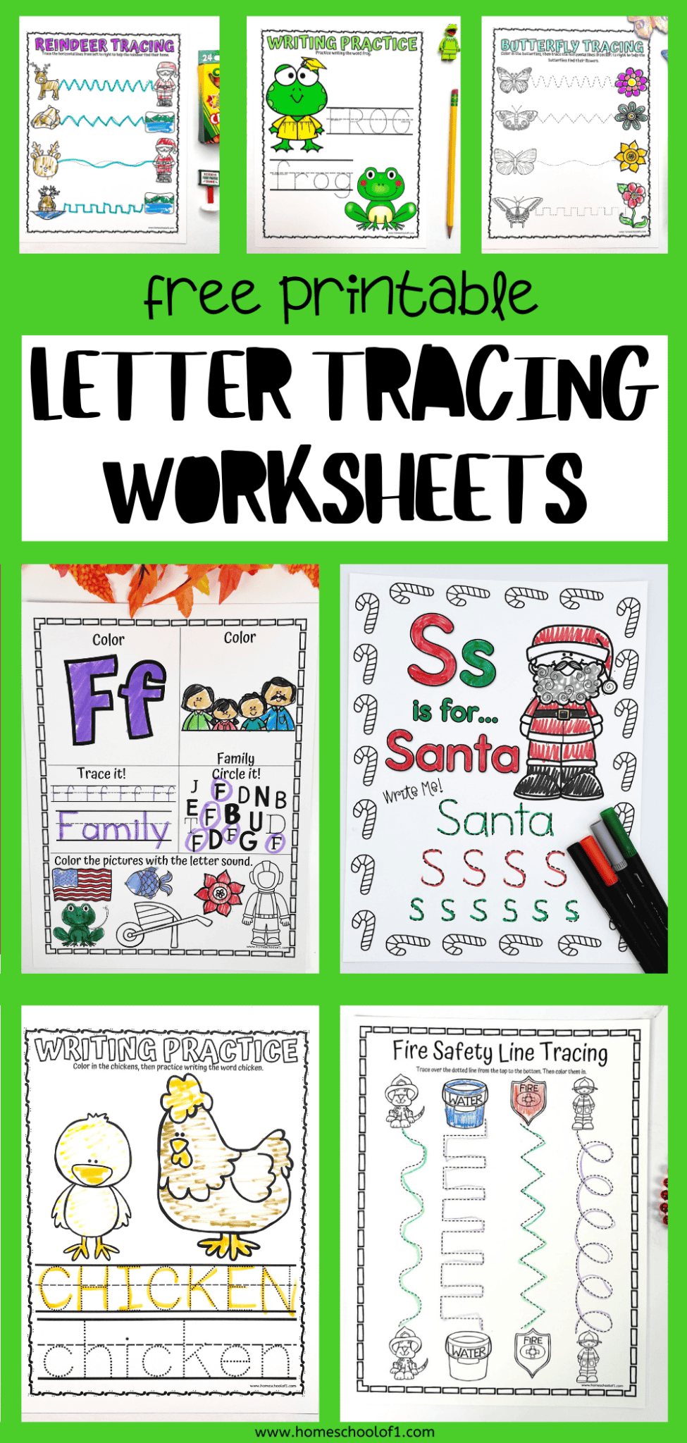 34 Free Tracing Worksheets to Build Preschool Writing Skills