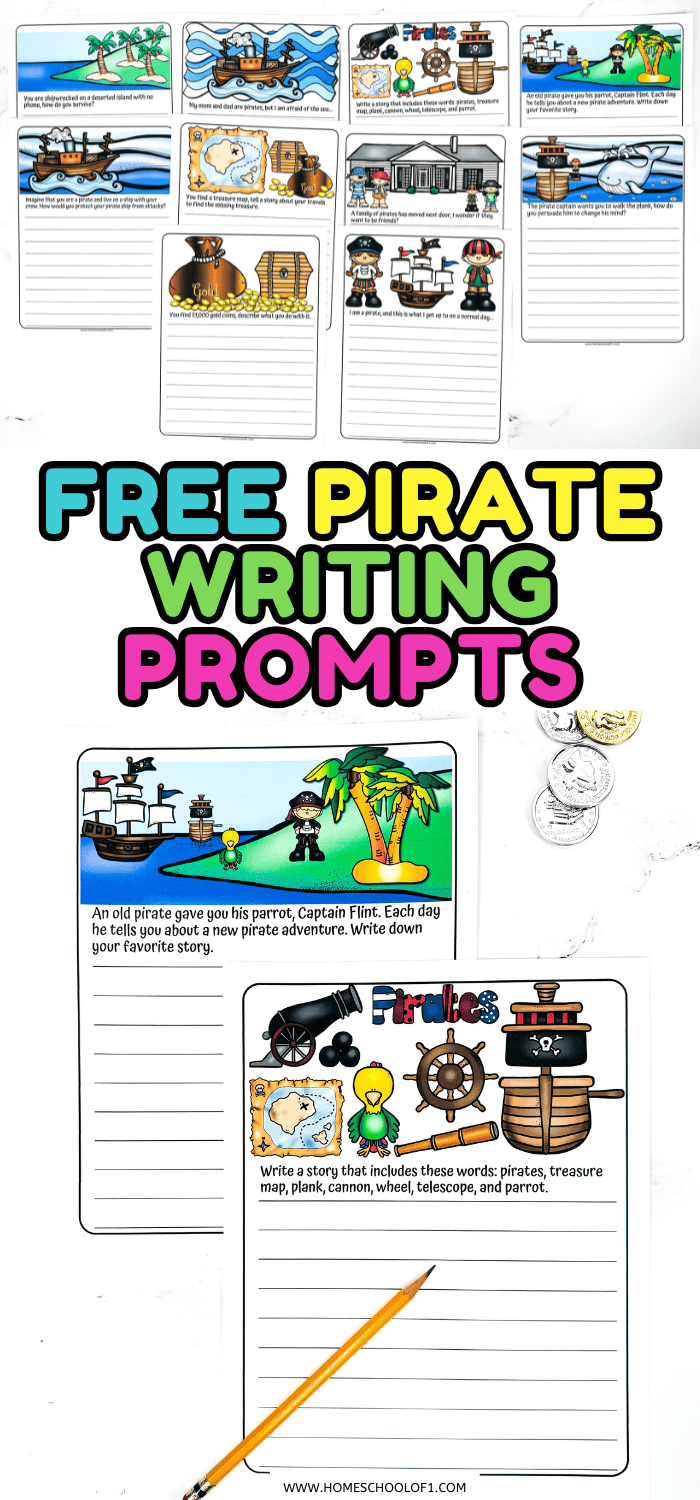 Free Pirate Writing Prompts